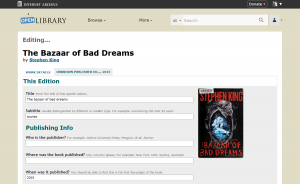 The Open Library Blog | A web page for every book
