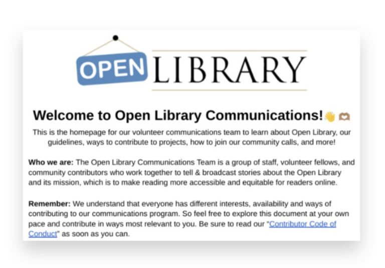 The Open Library Blog | A web page for every book